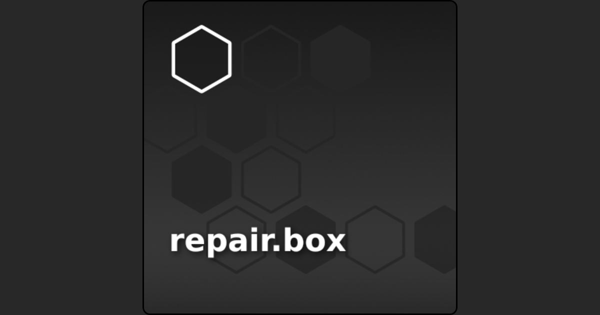 repair.box - Profile | .box